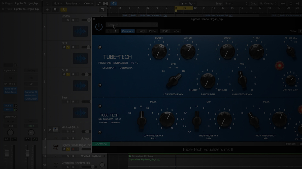 Tube-Tech Equalizers Mk II plugin - Softube