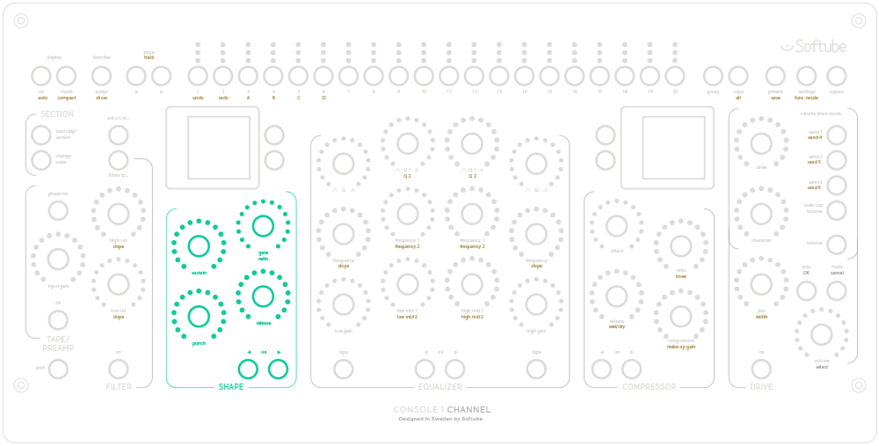 Solid State Logic SL 4000 E plugin - Softube