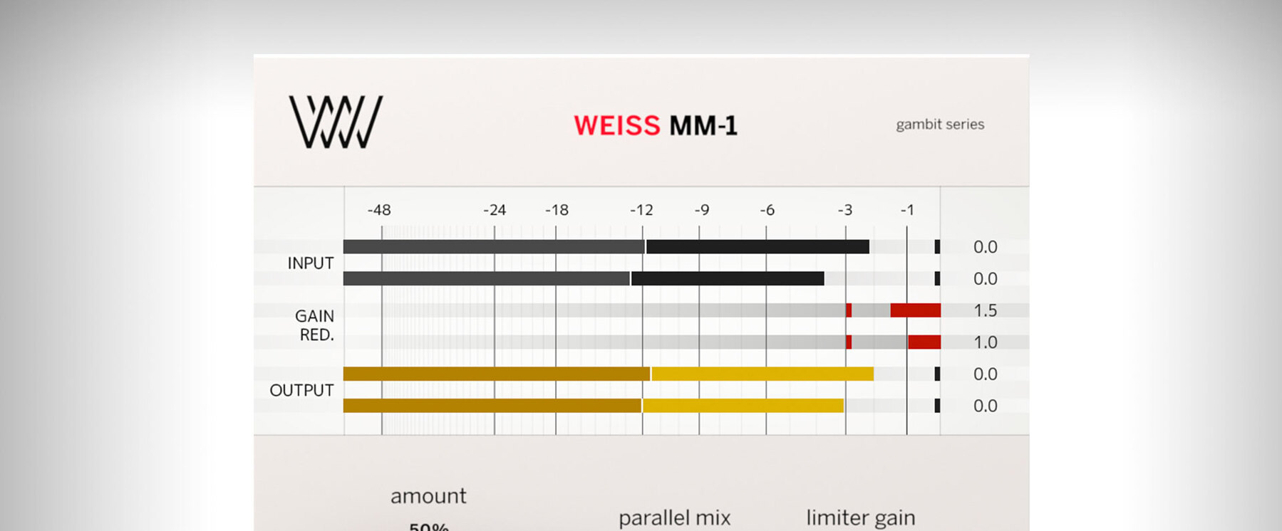 Weiss MM-1 Mastering Maximizer - Softube