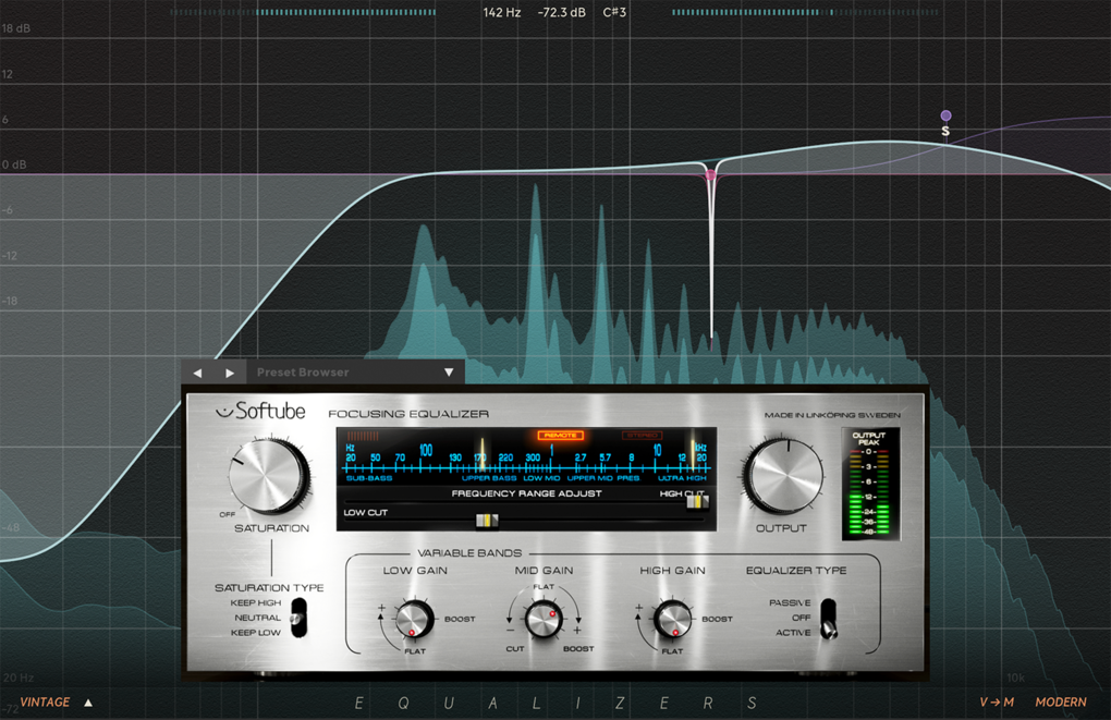 Equalizers & Passive-Active Pack - Softube