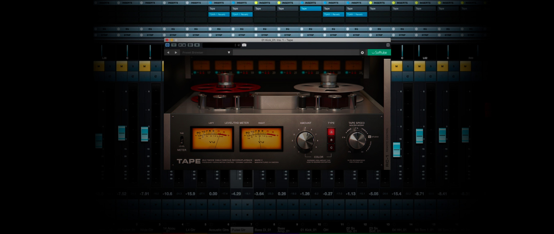Tape Plugin - Softube