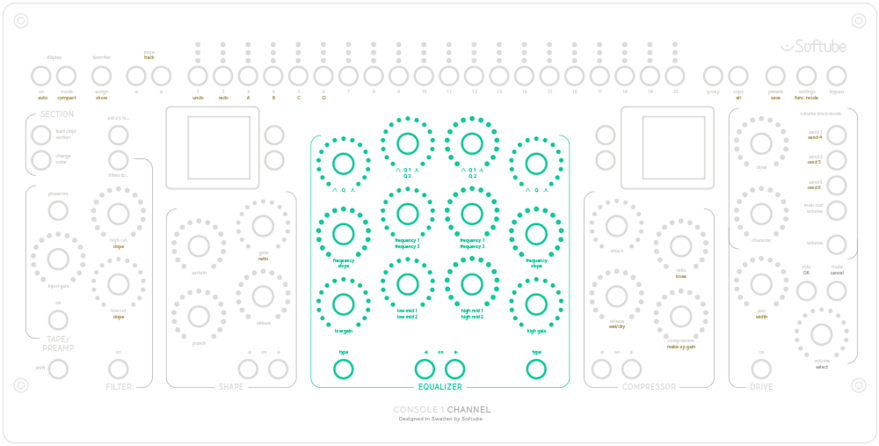 Solid State Logic SL 4000 E plugin - Softube