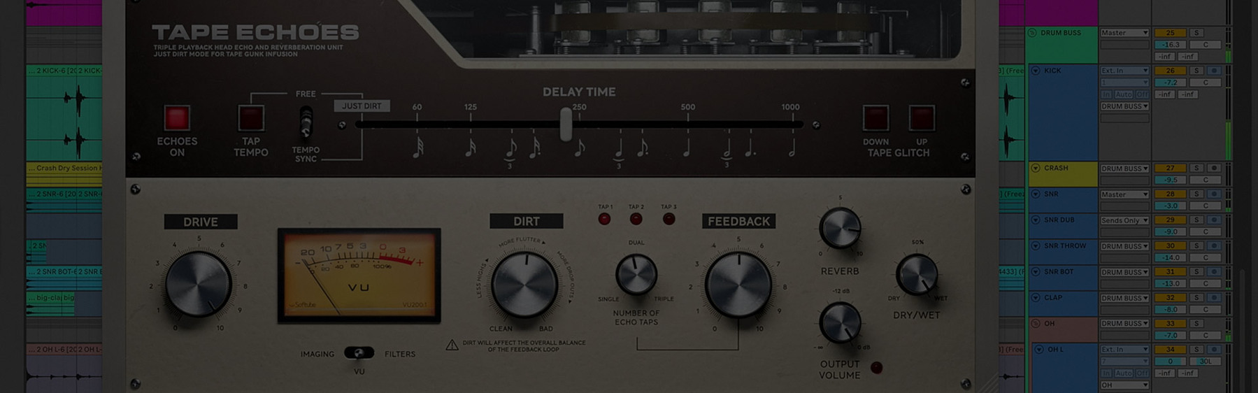Tape Echoes plugin - Softube