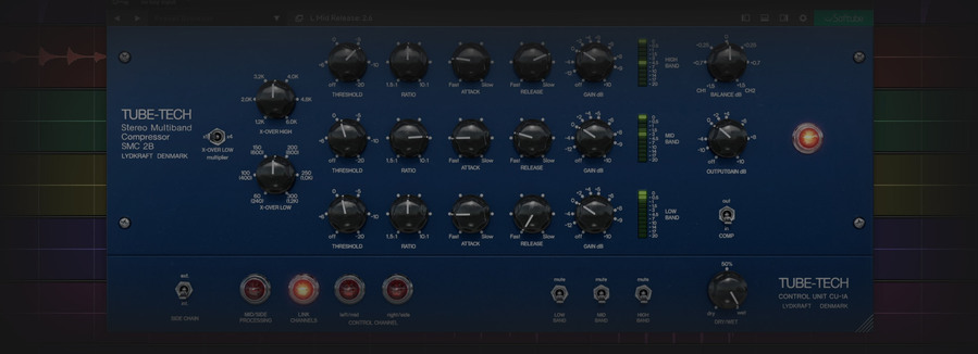 Tube-Tech SMC 2B Multiband Compressor plugin - Softube