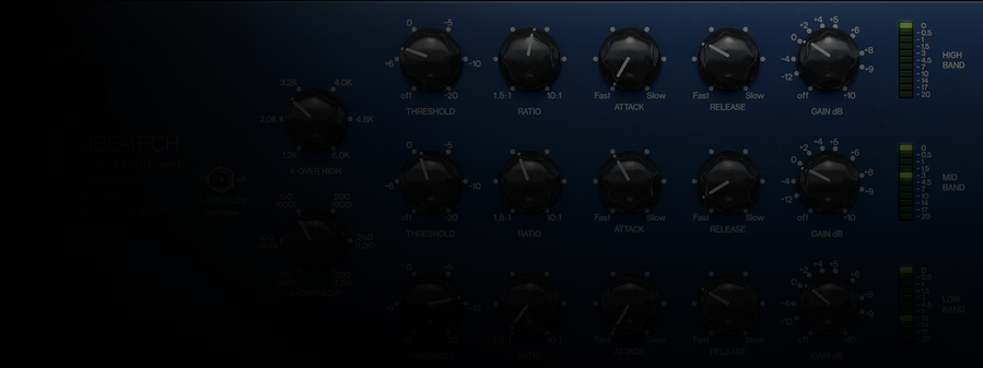 Tube-Tech SMC 2B Multiband Compressor plugin - Softube