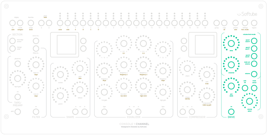 Solid State Logic SL 4000 E plugin - Softube