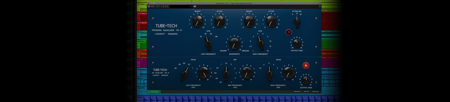 Tube-Tech Equalizers Mk II plugin - Softube