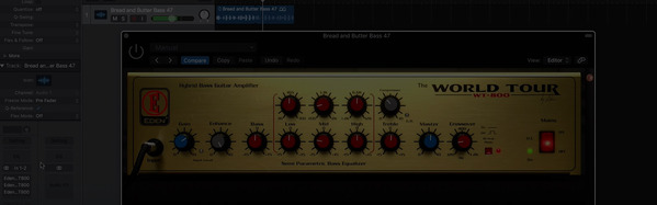 Eden WT-800 Bass Amp Plugin - Softube
