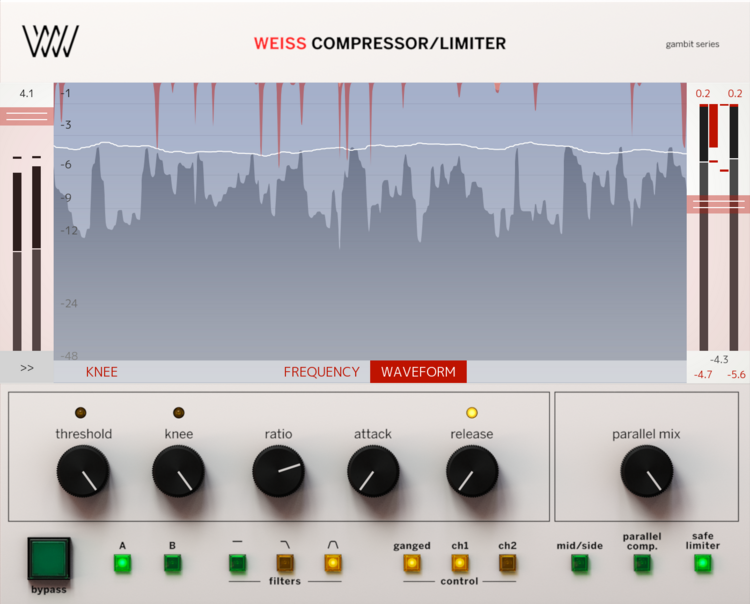 Weiss Compressor and Limiter Plugin - Softube