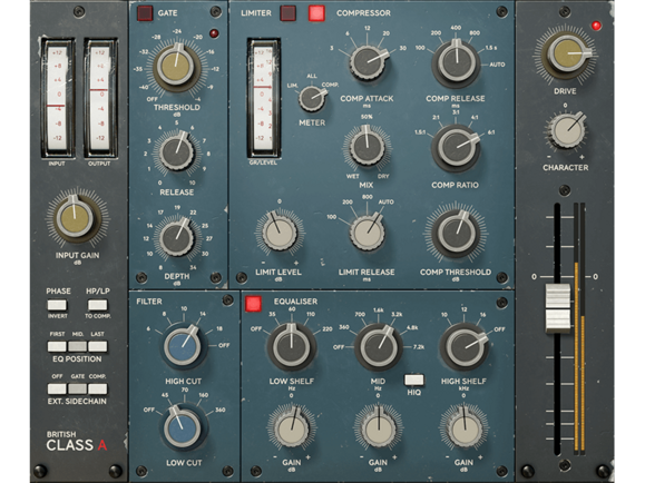 British Class A - Channel Strip Plugin - Softube