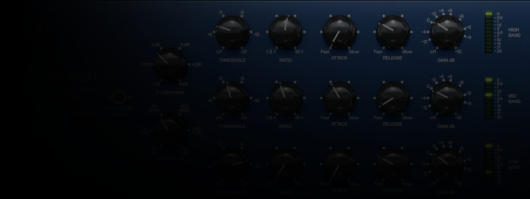Tube-Tech SMC 2B Multiband Compressor plugin - Softube
