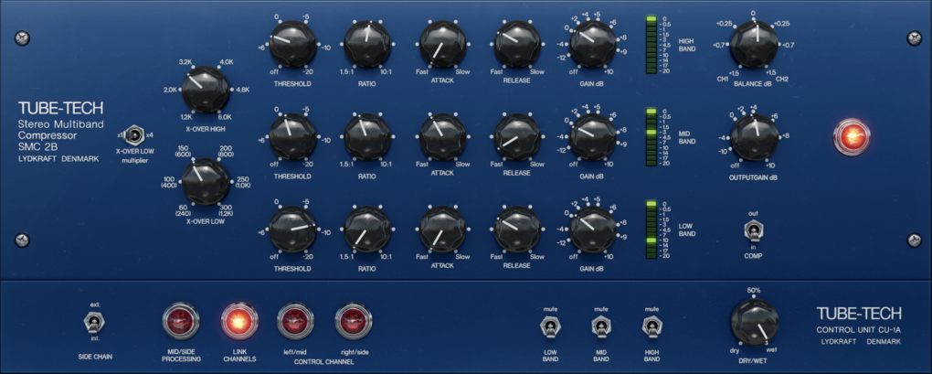 Tube-Tech SMC 2B Multiband Compressor plugin - Softube